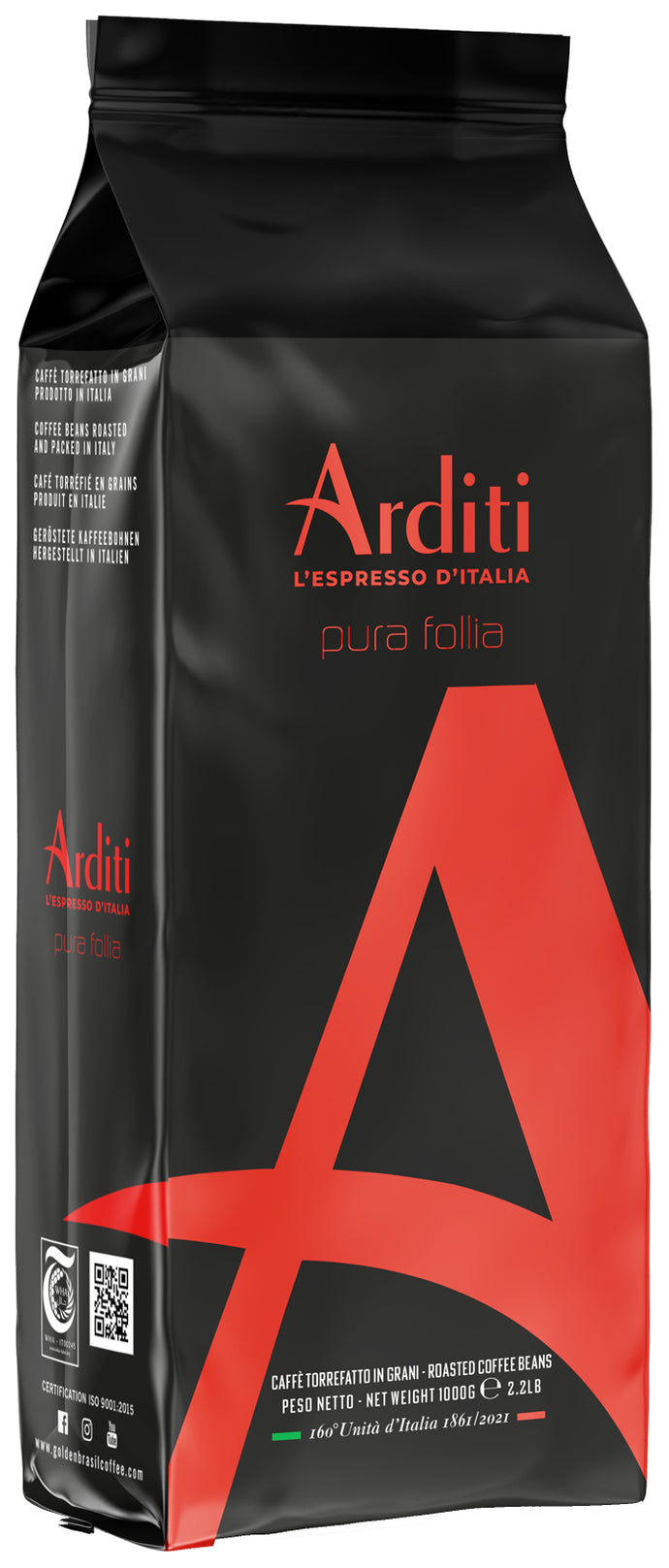 Arditi Caffè | Pura Follia | Fraîchement torréfié à Rome