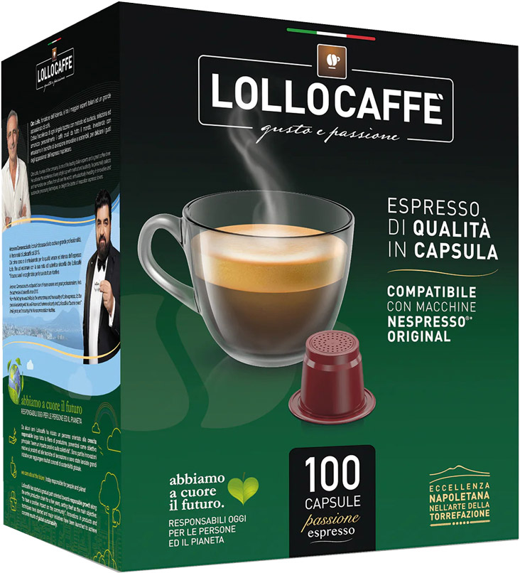 Lollo Caffè Classico | 100 capsules Nespresso®* compatibles
